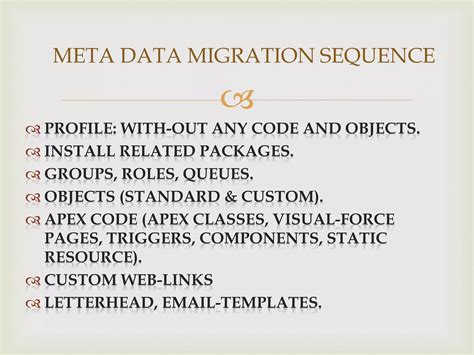 Meta Data Migration Pptx