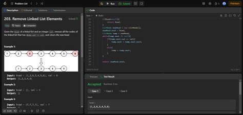 Leetcode Challenge Remove Linked List Elements Kavya Mittal Posted On The Topic Linkedin