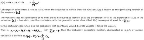 Probability Generating Function Assignment Help Statistics Homework Help