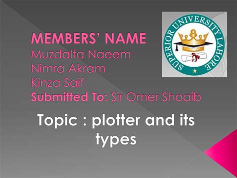 Solution Plotter And Its Types Studypool