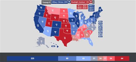 Alternate 2008 Election Map Clintonbayh Vs Giulianipawlenty R