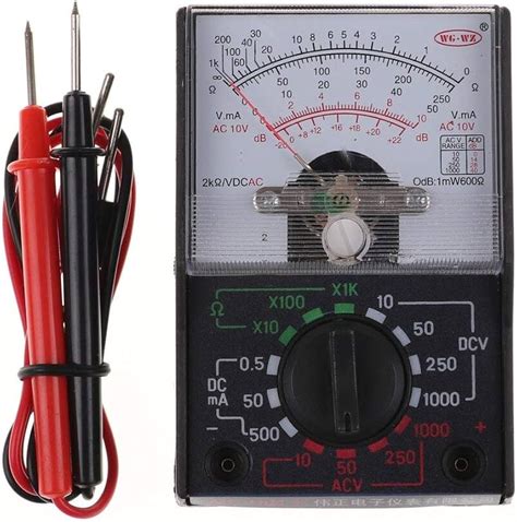 Parts Of Analog Multimeter