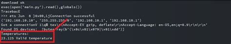 Micropython Esp32esp8266 Ds18b20 Web Server Weather Station