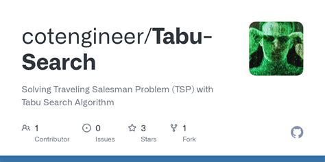 Github Cotengineertabu Search Solving Traveling Salesman Problem Tsp With Tabu Search