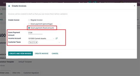 Generate Customer Invoice From A Sales Order With The Odoo 15 Sales Module