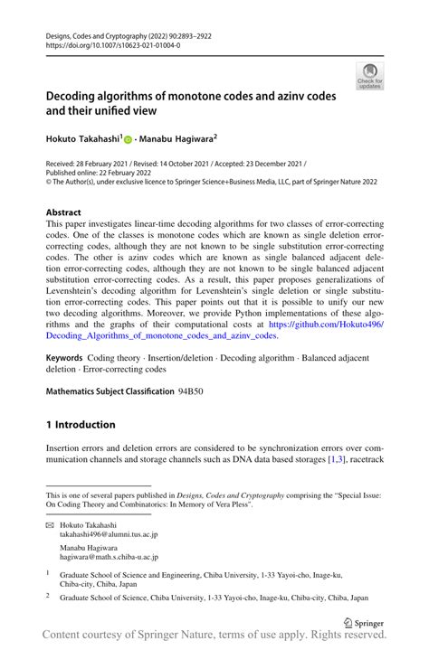 decoding algorithms of monotone codes and azinv codes and their unified