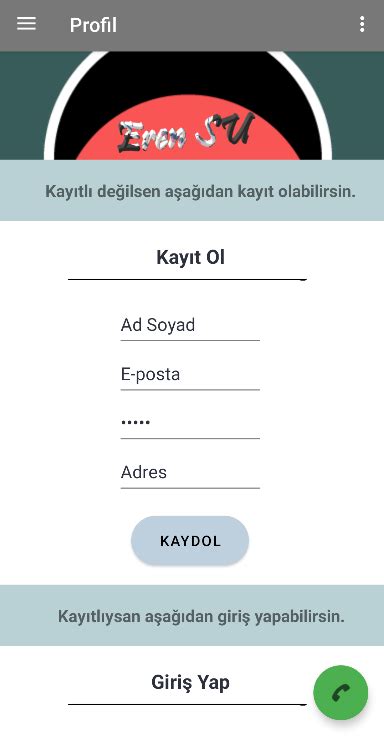 GitHub Erensolmaz ErenSu Mobil Su Uygulama Projesi