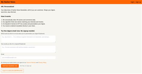 My Hacker News And 4 Other Ai Alternatives For Hackernews Summaries
