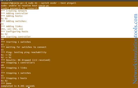 Download Get Started With Mininet Network Simulation Tools