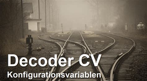 Decoder CV Tabelle und Erklärungen modellbahn tricks de