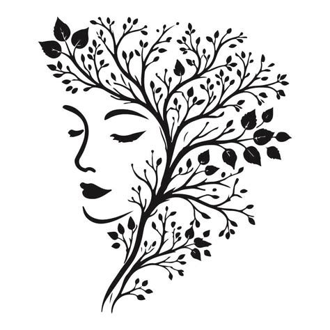 Free Abstract Wall Art Svg Black And White Svg Vector File For Laser