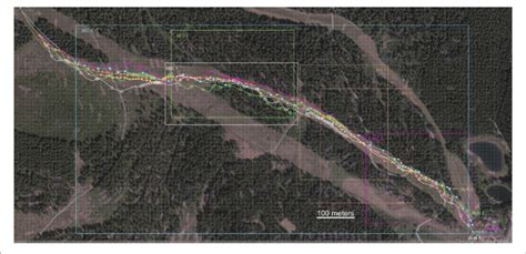 Overview Of Six Runs Each Section Marks The Range Of The Detailed Run Download Scientific