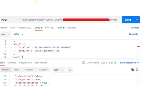 When Tried To Create Onlinemeeting As Event We Have The Onlinemeeting Url Null And Not Showing