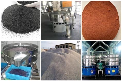 Efficient Foundry Sand Grading And Classifying Vibratory Sieve Machine Application Reeger