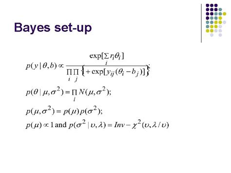 Summary Of Bayesian Estimation In The Rasch Model