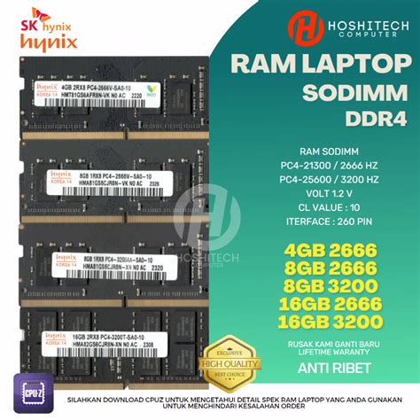 Harga Hynix Ddr4 3200 Laptop Terbaru Okt 2024 Biggo Indonesia