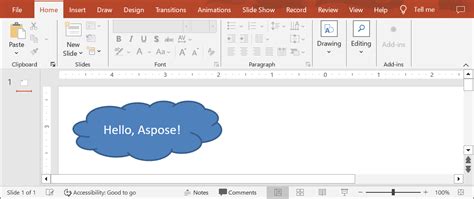 Create A Presentation In Pythonasposeslides For Python Documentation
