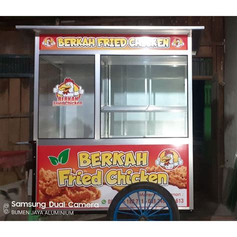 Contoh Gerobak Fried Chicken 56 Koleksi Gambar