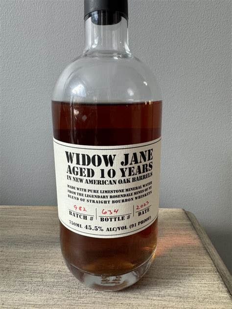 Widow Jane Bourbon Review Talking Bourbon