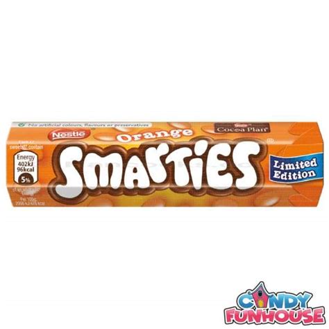 Smarties Candy Orange Uk British Candy