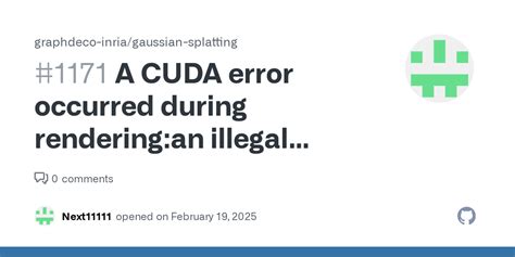 A Cuda Error Occurred During Renderingan Illegal Memory Access Was Encountered Please Rerun In