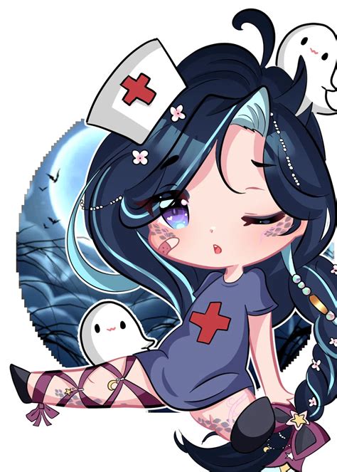 1 Chibi Model Fullbody Ready To Rigging By Seirenna 🌊 Emote Artist 🌊 Seirenna Vgen