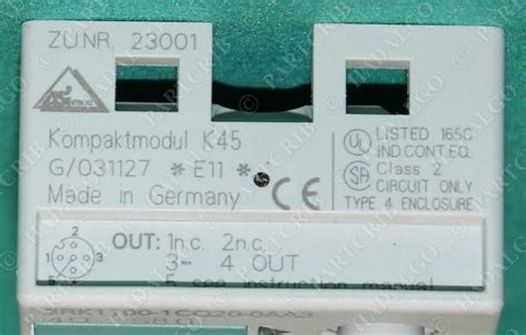 siemens 3rk1100 1cq20 0aa3 interface module 4 output 1a