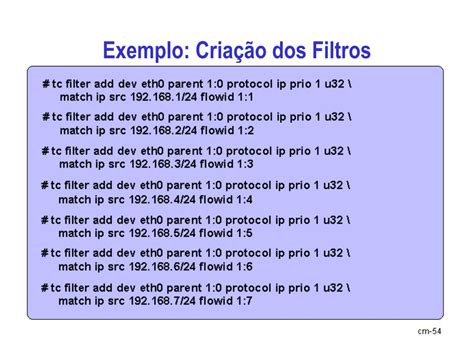 Ppt Mecanismos De Qos Em Linux Tc Traffic Control Powerpoint