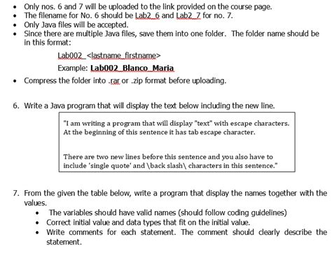Solved Week 002 Java Language Fundamentals Laboratory