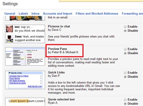 How To Enable A Preview Pane In Gmail