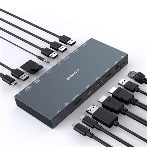 Mbeat In Triple Display USB C Docking Station Unleash Your