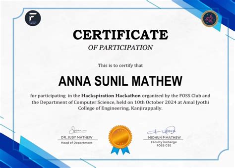 Anna Mathew On Linkedin Hackathon Coding Innovation