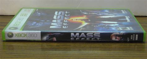 Microsoft Xbox 360 Mass Effect Disc Case Art Manual Bioware