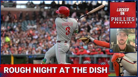 The Philadelphia Phillies Offense And Umpire Phil Cuzzi Both Have Abysmal Nights In San Fran