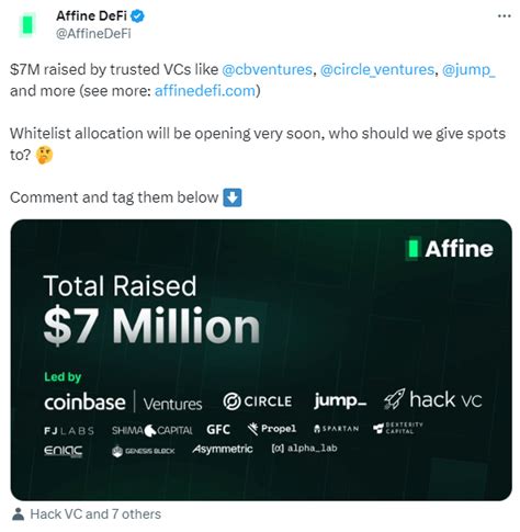 Defi Yield Protocol Affine Raised 7m Led By Coinbase Ventures