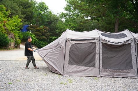 거실형텐트 카즈미 알비온 5인 가족텐트 대형 리빙쉘텐트 추천 네이버 블로그