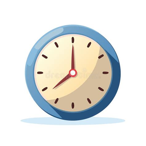 Analog Clock Vector Stock Illustrations 18218 Analog Clock Vector