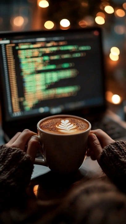 Free Cozy Coding Coffee Photo Coding Coffee Latte Download At