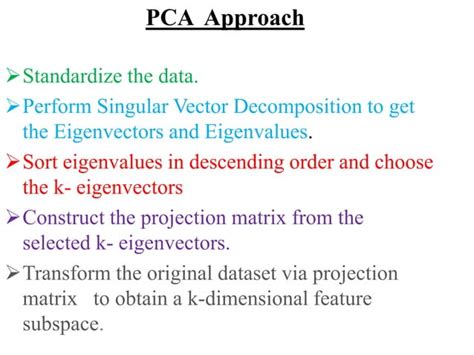 Principal Component Analysis PCA And LDA PPT Slides PPTX Technology Computing