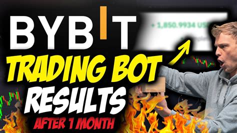 My Bybit Trading Bot Results After 1 Month Youtube