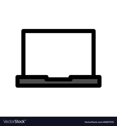 Laptop Royalty Free Vector Image VectorStock