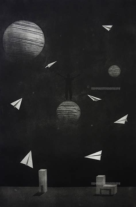 王晨作品 国际学院版画联盟