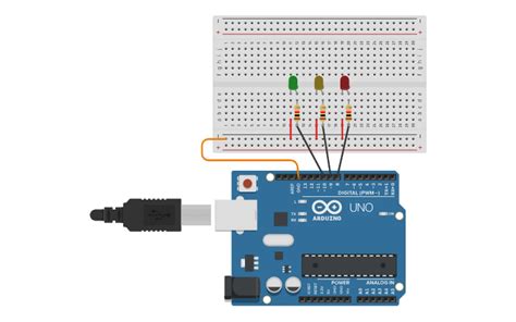 Circuit Design Iot Pr 1 2 Sem 6 Tinkercad