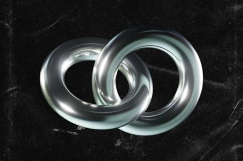 3d Futuristic Chrome Shapes