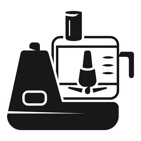 Plastic Food Processor Icon Simple Style 14187439 Vector Art At Vecteezy