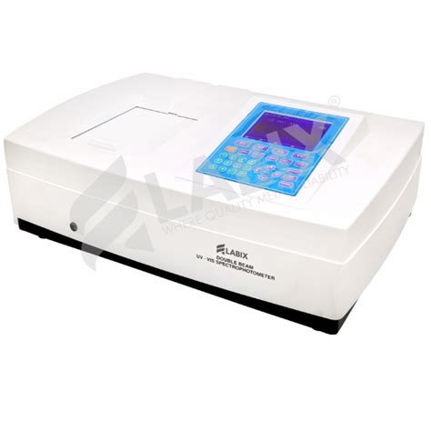 Double Beam Uv Vis Spectrophotometer Variable Bandwidth