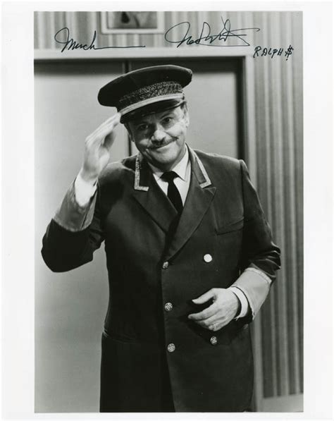 Ned Wertimer Autographed Signed Photograph Historyforsale Item 39919