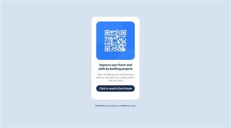 Frontend Mentor Qr Code Component Coding Challenge Solution