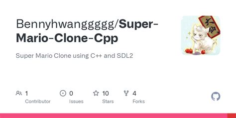 github bennyhwanggggg super mario clone cpp super mario clone using c and sdl2