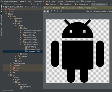 Vectordrawable Png Styling Android